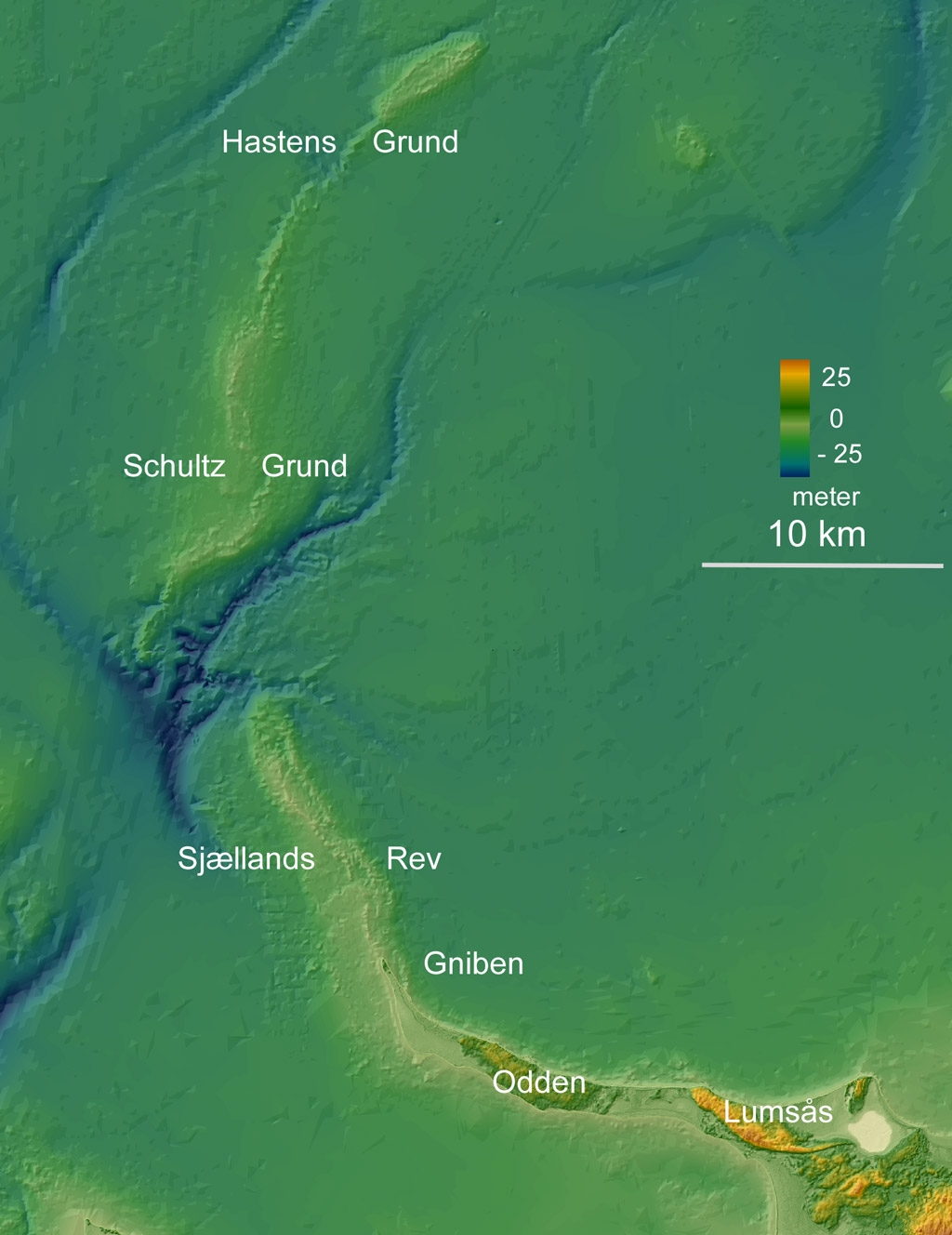 Gniben og Sjællands rev - Geopark Odsherred
